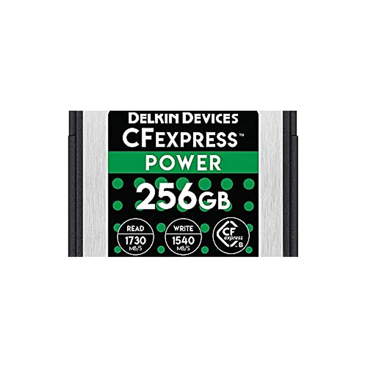 Delkin Devices 256GB POWER CFexpress Type B Memory Card (DCFX1-256)