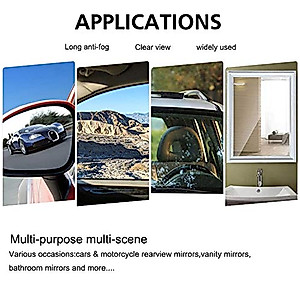 Car Rearview Mirror Waterproof Film/Car Side Window Rainproof Film/Car Mirror Waterproof Film/Car Anti-Rain Sticker
