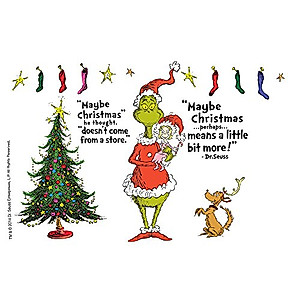 Tervis Dr. Seuss Grinch Christmas Quote Made in USA Double Walled Insulated Tumbler Cup Keeps Drinks Cold & Hot, 16oz, Classic