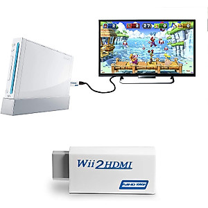 THE CIMPLE CO Compatible with: Wii to HDMI Adapter - Compatible with: Nintendo, Includes HDMI