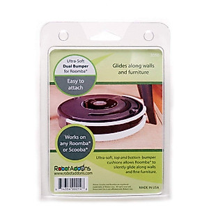 Robot Add-Ons Dual Ultra-Soft Bumper for Roomba
