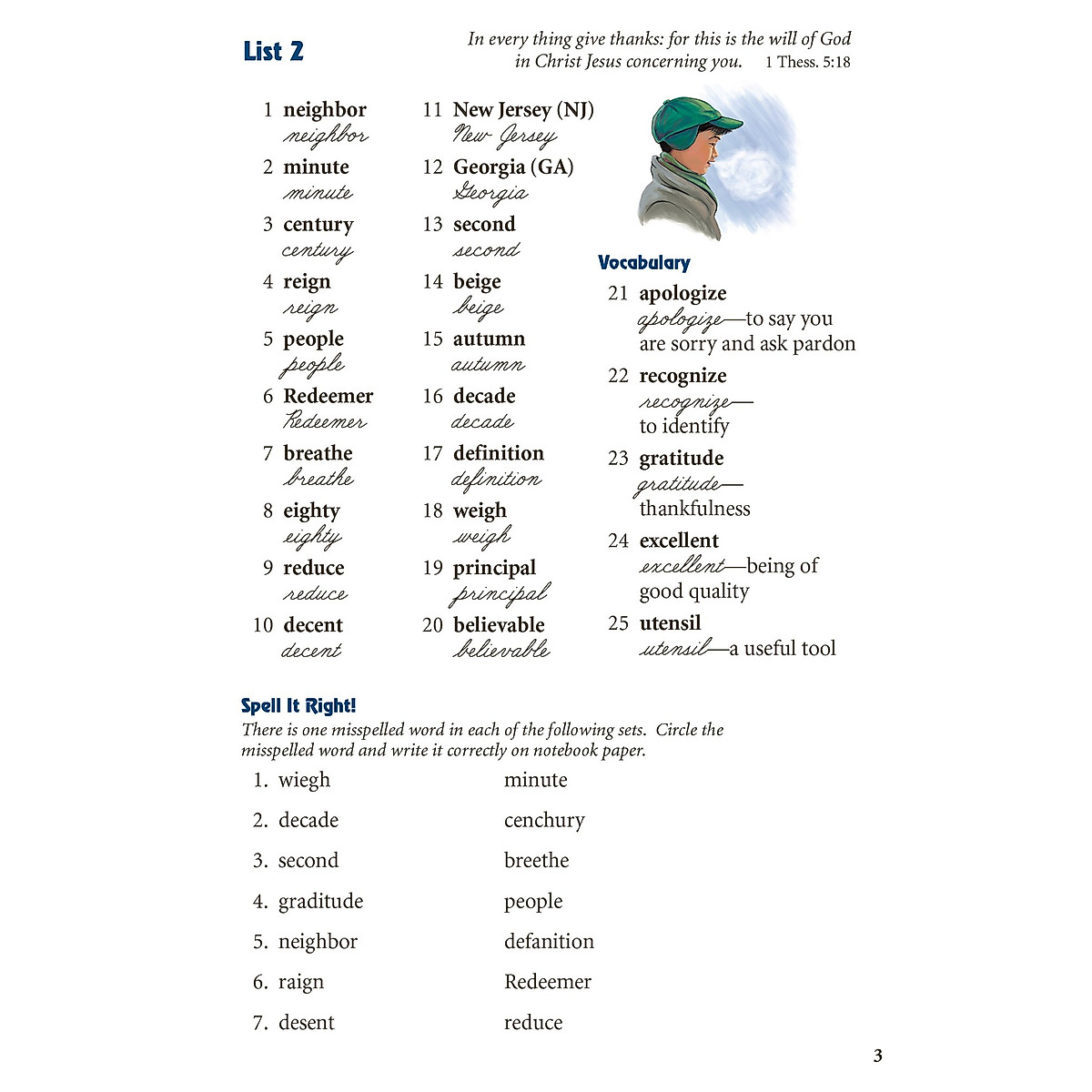 Spelling, Vocab, Poetry 4