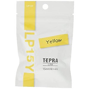 キングジム(Kingjim) King Jim Tepra LP15Y Lite Tape, Yellow
