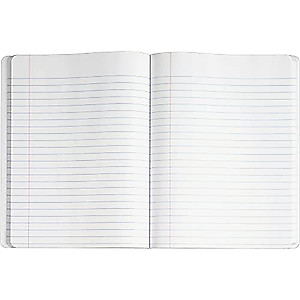 TOPS Composition Book, Wide/Legal Rule, Randomly Assorted Marble Cover, (100) 9.75 x 7.5 Sheets