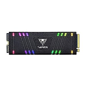 Patriot Memory Viper VPR400 1TB Internal RGB SSD W/HS - NVMe PCIe Gen 4x4 - M.2 2280 - Solid State Drive - VPR400-1TBM28H