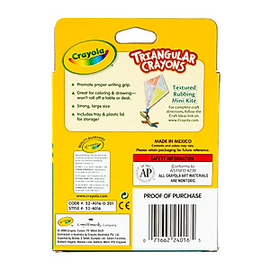 Crayola® Triangular Crayons, Box of 16
