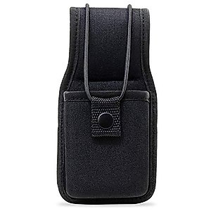 abcGoodefg Nylon Tactical Radio Pouch Heavy Duty Military Two Way Radio Holder Holster Universal Walkie Talkie Case Bag Adjustable Storage for Motorola MT500, MT1000, MTS2000 and Similar Models
