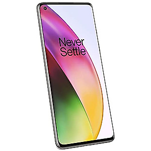 OnePlus 8 5G (128GB, 8GB) 6.55" 90Hz AMOLED, Snapdragon 865 5G, 48MP 4K Camera, Global 4G LTE (T-Mobile Unlocked for AT&T, Metro, Verizon) w/Fast Car Charger Bundle IN2017 (Interstellar Glow)