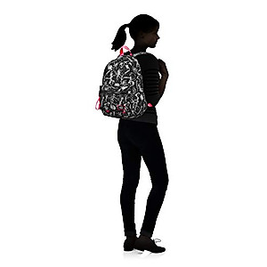 American Tourister Women's Daypacks, Multicoloured (Flowers Black), Standard Size