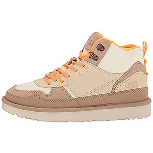 UGG Women's Highland HI Heritage Sneaker, Sand, 6