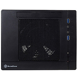 SilverStone Technology SG05BB-LITE Mini-ITX Computer Case Super Small Form Factor with SFX PSU Support SG05BB-LITE-x