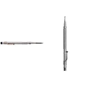 General Tools Pocket Automatic Center Punch #87 & 88CM Tungsten Carbide Scribe and Magnet, Copper