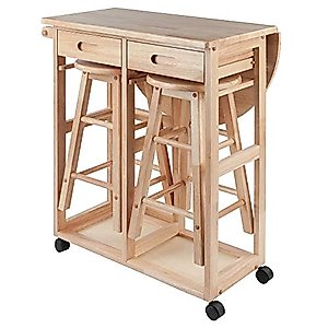 Winsome Trading, Inc. 89332 Burnett Kitchen, Round, Natural