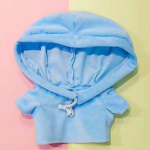 LALAFANFAN Yellow Duck Plush with 8 Kawaii Accessories, Cute Plushies with Glasses, Cute Duck Stuffed Animals, Birthday Gifts for Kids