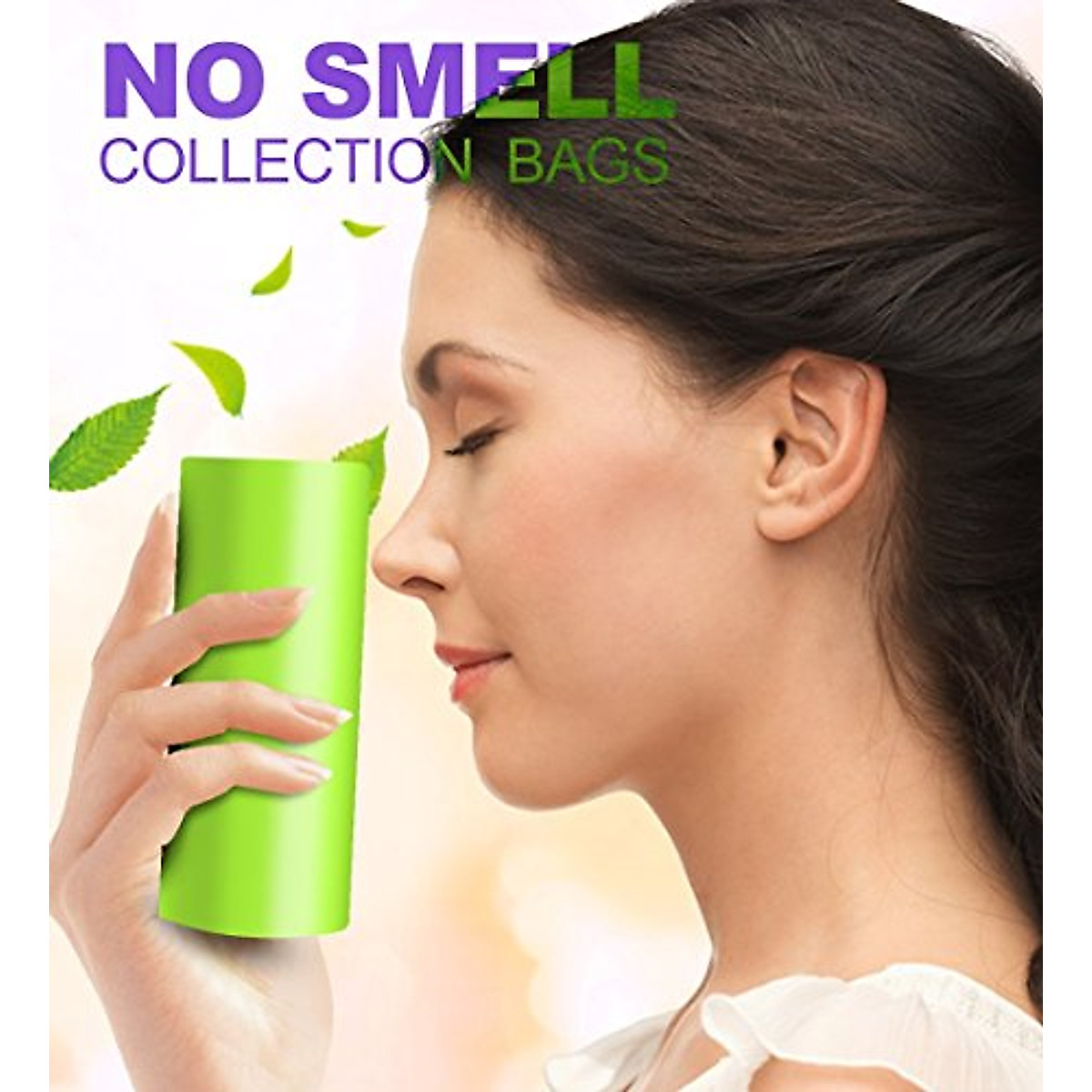 8 Gallon/150pcs Medium Trash Bags, FORID Colorful Clear Garbage Bags, Extra Strong Rubbish Bags for Home, Office, Car/30 Liter/5 Rolls