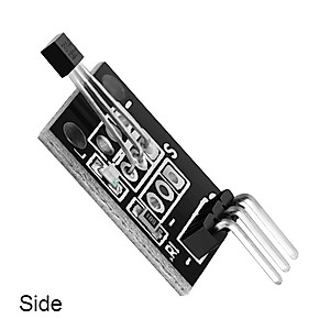 Hall Effect Magnetic Sensor Module, 3144E A3144 Hall Effect Sensor KY-003 DC 5V for Arduino PIC AVR Smart Cars by MUZHI(6 Pcs)