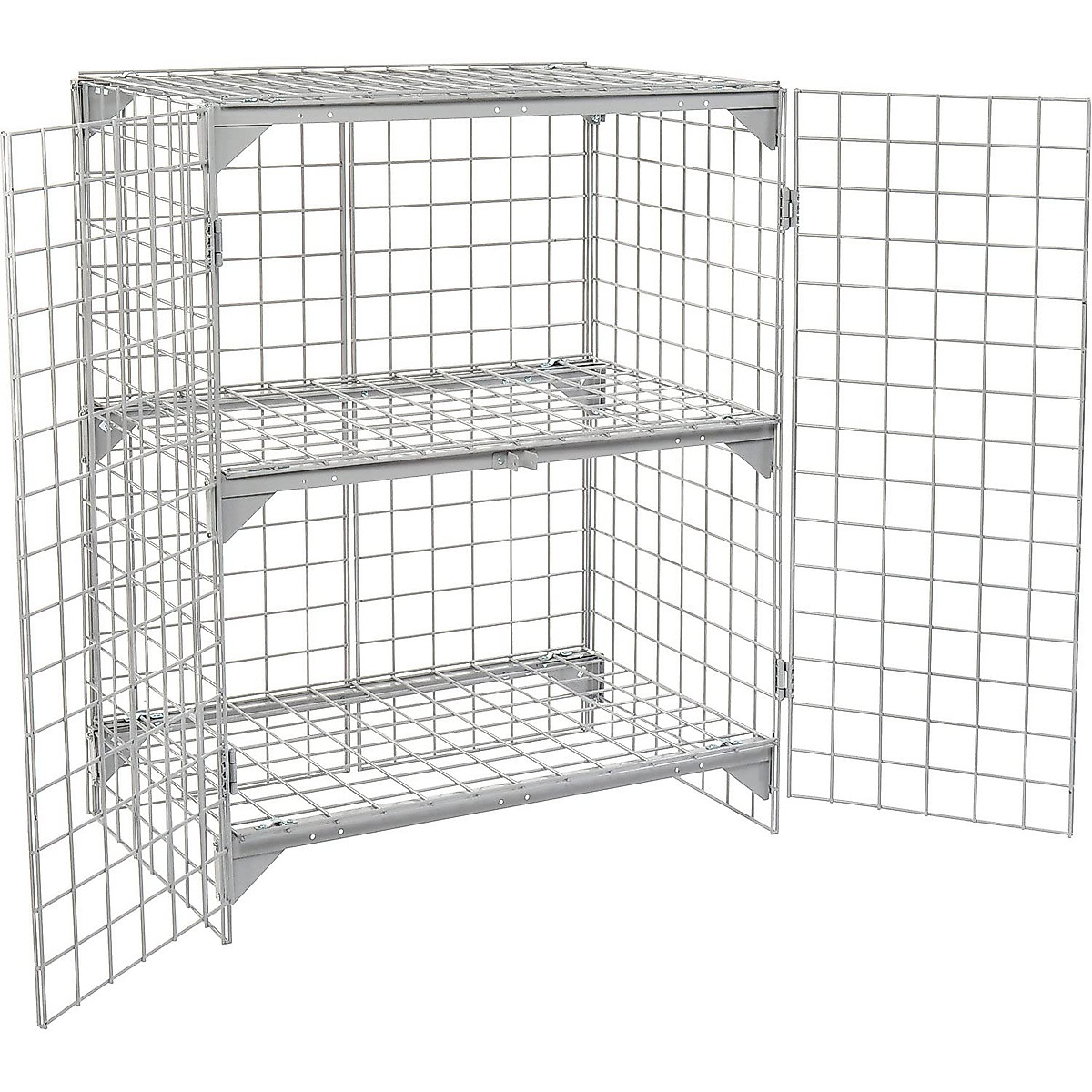 Global Industrial Wire Mesh Security Cage, 36 x 24 x 36