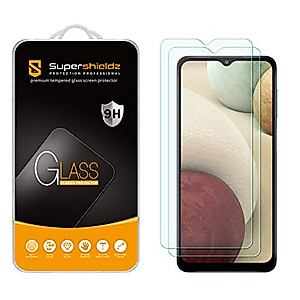 Supershieldz (2 Pack) Designed for Samsung Galaxy A13 5G / Galaxy A12 Tempered Glass Screen Protector, Anti Scratch, Bubble Free