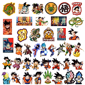100PCS Cartoon Stickers Classic Anime Waterproof Vinyl Stickers for Water Bottle Car Laptop Phone Skateboard Graffiti Aesthetics Decals Pack for Kids Boys Girls Teens Adult