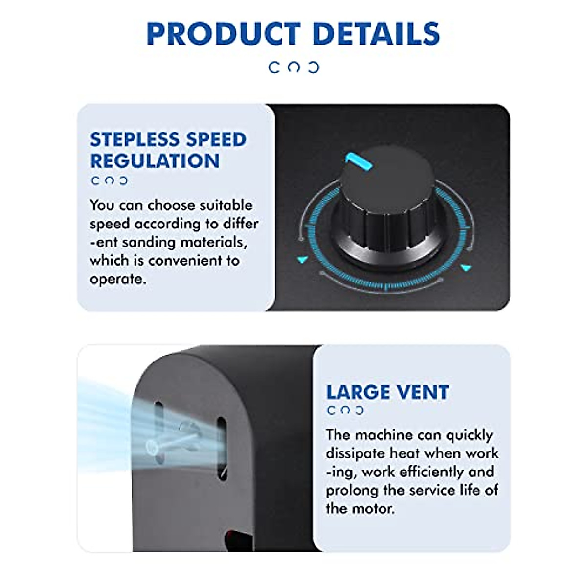 800W Electric Bench Belt Sander Mini Belt Sander Electric Knife Sharpener Electric Polishing Grinding Machine 2x13.8in Belt Sanding Machine for Knife Wood Metal Craft