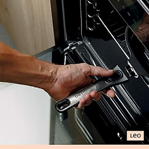 Berghoff Leo Phantom Nonstick Ceramic Frying Pan 8in Detachable Handle Recycled Cast Aluminum CeraGreen Non-toxic Coating Induction Pan Oven-to-table Cookware Full Disk