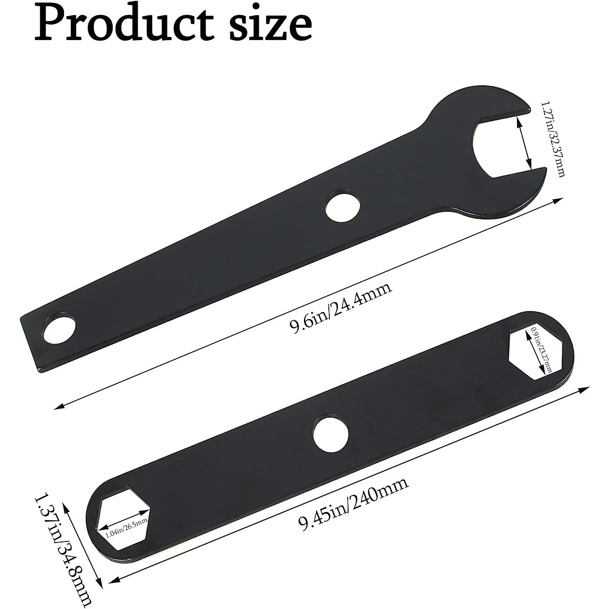 0101010313 Table Saw Blade Wrench for Ryobi 10" Table Saw RTS10, RTS10, RTS21, BTS10, BTS10S, BTS12S，0101010312 COMBO00139