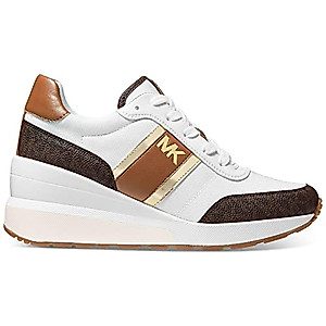Michael Michael Kors Women's Mabel Trainer Brown 9 M