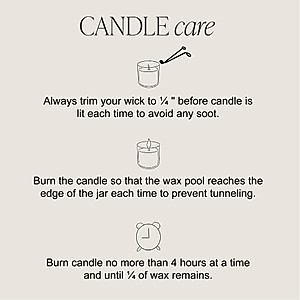 EL EastLane Orange & Vanilla Odor Eliminating Candles for Home Scented, Neutralizes Smoke, Food, and Pet Odors, Premium Soy Candles, Scented Candles Set for Women