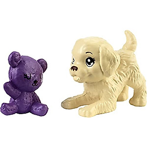 Barbie Dreamhouse Adventures Doll & Accessories, Travel Set with Blonde Chelsea Small Doll, Puppy, Carrier & Backpack That Opens