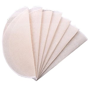 12Pcs Round Cotton Yarn Steamer Cloth Reusable Non Stick Household Steamer Liners Cloth Mesh Mat Pad Steamed Buns Dumplings Baking Cooking Tool, 20CM/8Inch