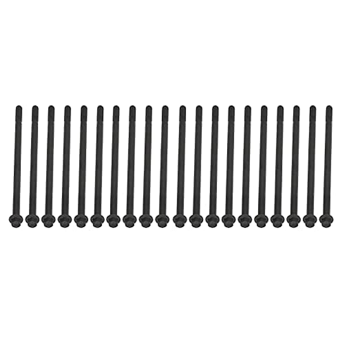 Long Flange Bolt, Sturdy Structure Flange Bolt 20pcs Wide Application Durable for Machine