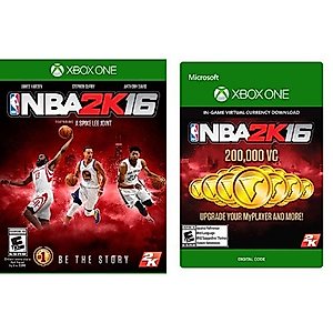 NBA 2K16 Game + 200,000 VC - Xbox One