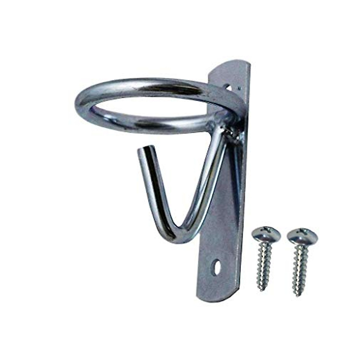 Derby Originals Heavy Duty Wall Mount Metal Bucket Hook Hangers - for Use with Horses, Livestock, Pets, Indoors/Outdoors, Garage/Automotive - Available in Lots of 1, 4, and 6