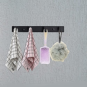 Towel Hooks Door, Coat Hooks Wall Mounted, Bathroom Towel Hook, Modern Coat Rack, Space Aluminum Toilet Hook, Hanging Towel Hook, Door Back Hook, Wall Hook Rack