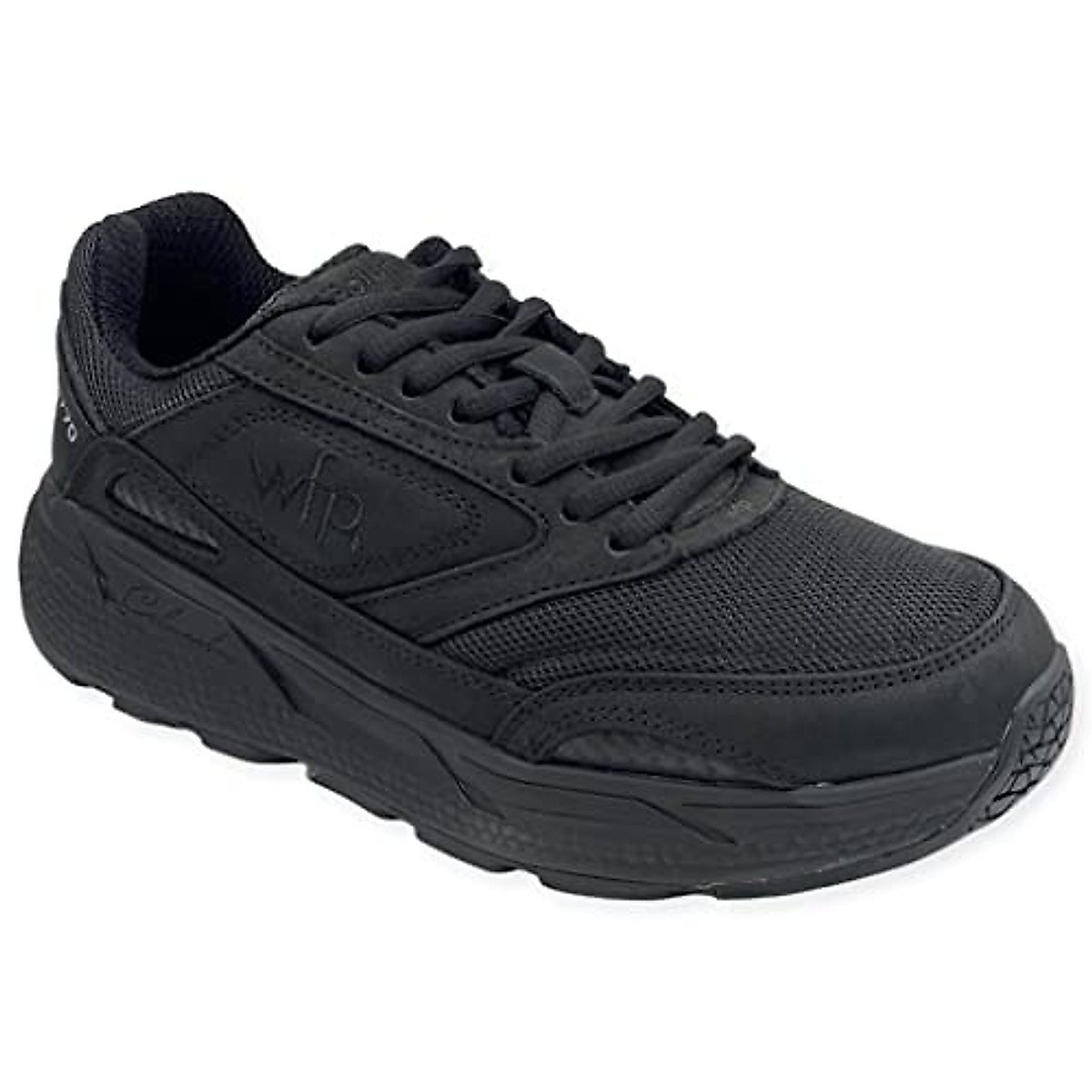 Columbus WFP Bexley M770 Walking Shoes for Women - Extra Comfortable Daily Ladies Sneakers - Black Suede, US 10, X Wide