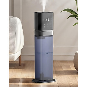 AILINKE Humidifier Large Room Bedroom, Cool Mist Humidifiers for Home Bedroom with Extended Tube, Room Cool Mist Humidifier, School, Office, Warehouse, 2.1Gal/8L
