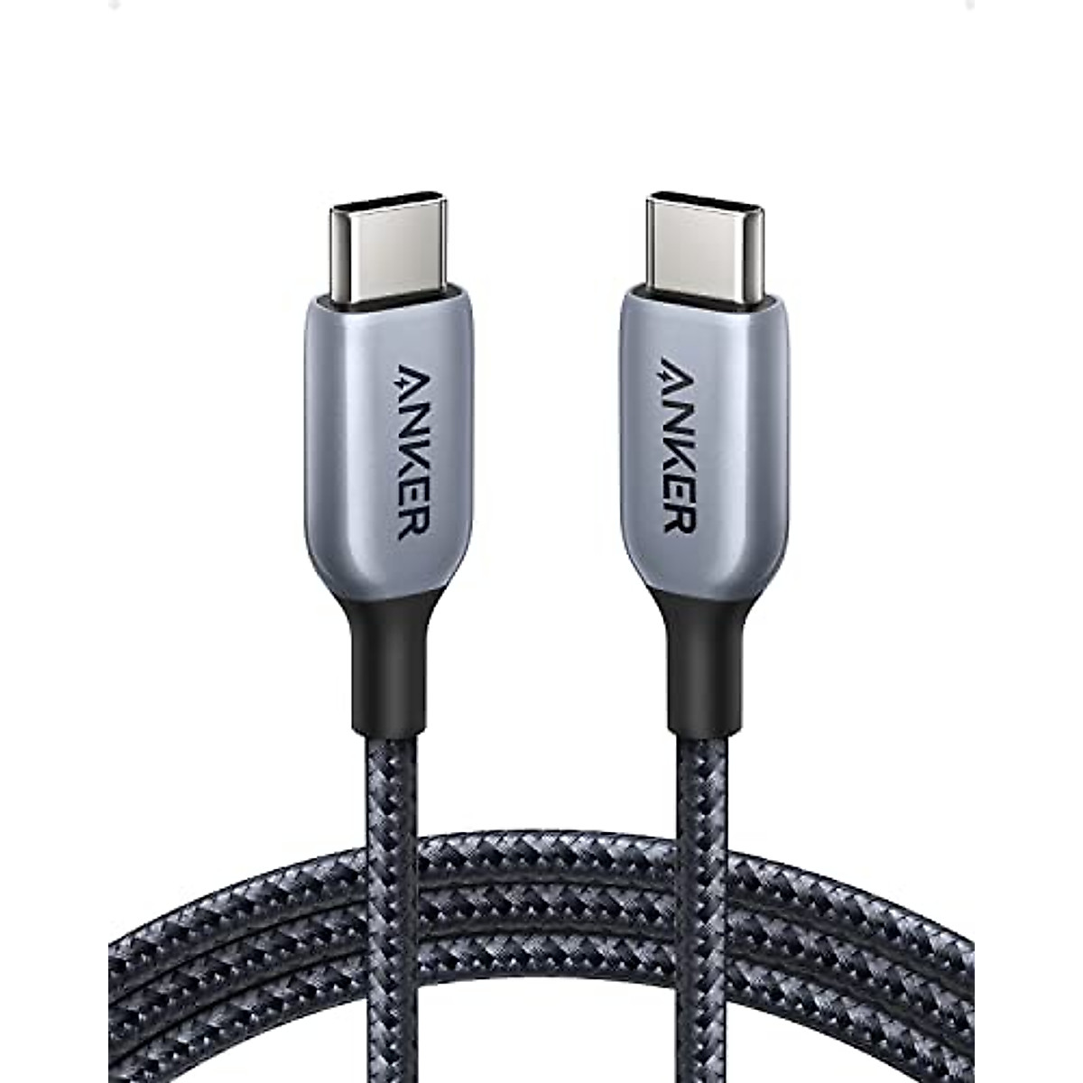 Anker 765 USB C to USB C Cable (240W 6ft Nylon), USB 2.0 Fast Charging USB C Cable for iPhone 15/15Pro/15Plus/ 15ProMax, MacBook Pro 2021, iPad Pro, iPad Air 4th, Samsung Galaxy S23+/S23 Ultra