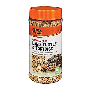 Zilla Land Turtle and Tortoise Extruded Food Pellets 6.5 Ounces