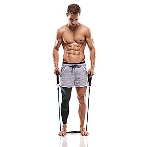 Full Leg Compression Sleeves For Men Women - Medical Leg Sleeves For Support - Blood Clot Prevention, Blood Circulation, Swelling Reduction, Restless Leg Syndrome, Varicose Veins, Pain Relief