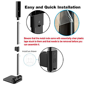 Foho Vacuum Stand Storage Dock Dockings Station Compatible for Dyson V7 V8 V10 V11 V12 V15 SV18 SV21, Storage Bracket Stand Compatible for Dyson Vacuum Cleaner and Central Vacuum Installation Parts