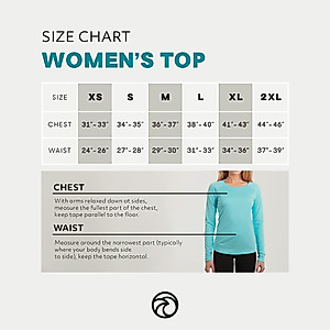 Vapor Apparel Women’s UPF 50+ UV Sun Protection Long Sleeve Performance Regular Fit T-Shirt for Sports and Outdoor, X-Large, Water Blue