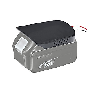 Portable Battery Adapter,18V Battery Connection Converter,ABS Environmental Protection Material,10-Inch 12-Core Cable Battery Adapter,Suitable for Makita Series/Series