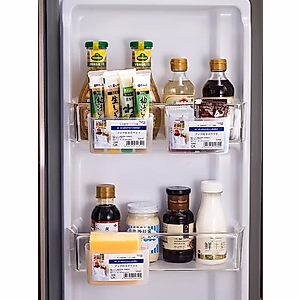 WonLiq 2 Pack-Cheese Sticks Storage Cheese Slices, Refrigerator Side Door Hanging Storage Box, Cooking Tools for kitchen,Storing Seasoning Bags