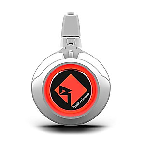 Rockford Fosgate M2WL-8 Color Optix Multicolor LED Lighted 8" 2-Way Marine Wake Tower Cans & Speakers 250 Watts RMS / 1000 Watts Peak with Stainless & Sport Grilles, Mounting Hardware - White (Pair)