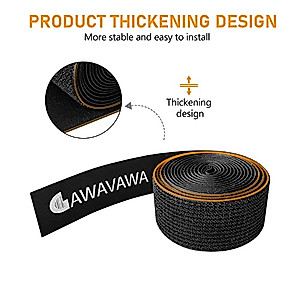 GAWAVAWA Under Couch Blocker Adjustable and Thickened Upgraded Bed Barrier for Under Furniture-Stop Things from Rolling Under Sofa,Bed,Strong Adhesive Baffle, Easy to Install-4.3in*9.8Foot