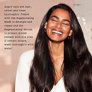 Christophe Robin Regenerating Shampoo With Prickly Pear Oil for Dry, Damaged and Chemically Treated Hair 8.4 fl. Oz