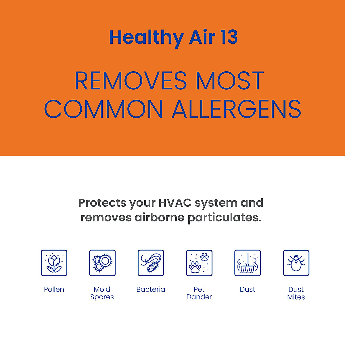 AprilAire 613 Replacement Filter for AprilAire Whole House Air Purifier 1625FG - MERV 13, Healthy Home Allergy, 16x25x4 Air Filter (Pack of 1)