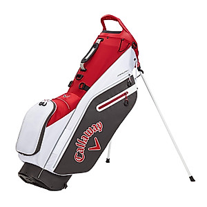 Callaway Golf 2021 Fairway C Stand Bag , White/Black/Red