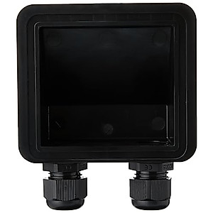 Renogy Solar Cable Entry Gland Housing Mount for RV, Boats, Caravans, Marine