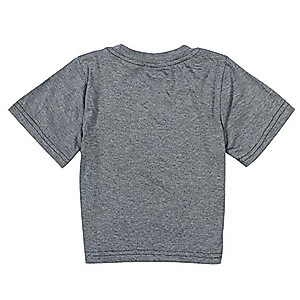 VILOVE Chicken Farmer Toddler T-Shirt Cute Chicken Farm Cotton Boy Girl Clothes (Gray, 1-2T/Tag90)